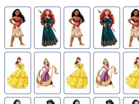 Disney Princess Repeating Patterns Teaching Resources