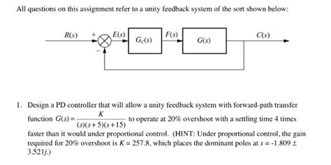 Solved All Questions On This Assignment Refer To A Unity Chegg
