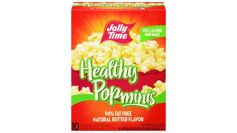 Jolly Time Healthy Pop 100s Butter And Sea Salt Microwave Popcorn 12