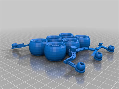 Mars Rover Sojourner With Functional Bogeys And Wheels By