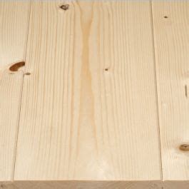 Lambris épicéa naturel profil Grain d orge mm x m de chez Mocopinus Sainbiose