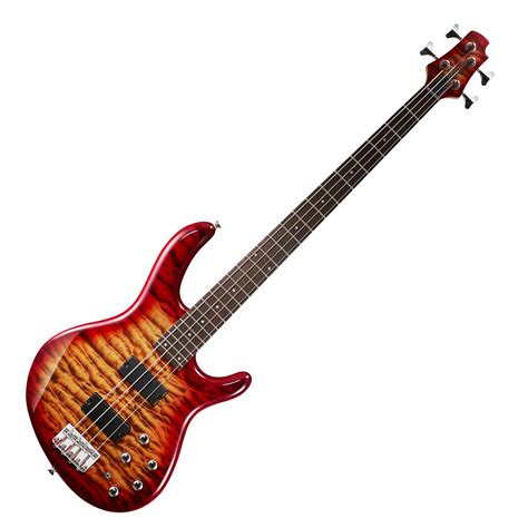 Cort Action Deluxe Plus Bass Cherry Red Sunburst Gear4music