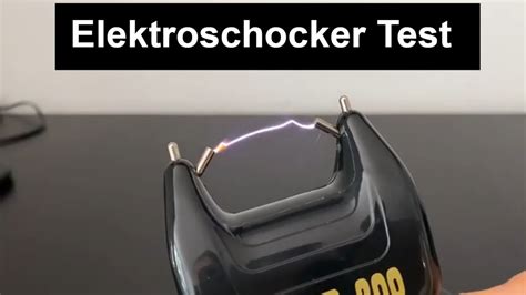 Elektroschocker Test Youtube