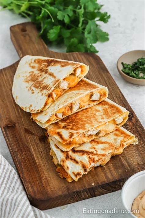 Taco Bell Chicken Quesadilla Recipe Eating On A Dime