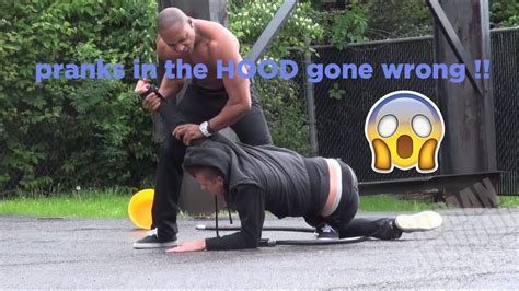 Pranks In The Hood Gone Wrong Compilation Prankster Gets Beaten