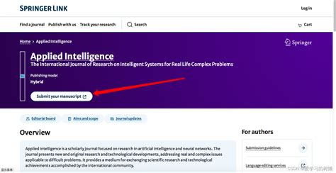 记录一下applied Intelligence（投稿中。。。持续更新ing）怎么获取applied Intelligence中的论文 Csdn博客