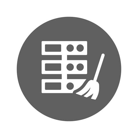 Premium Vector Clean Cleansing Server Icon