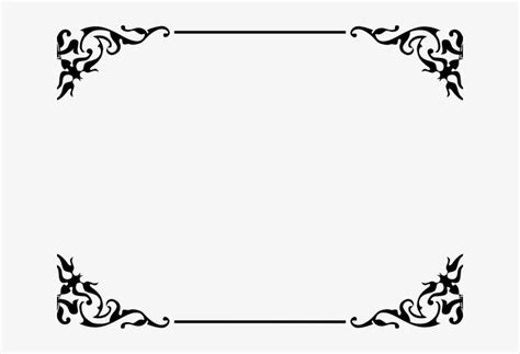 Card Border Png Images Png Cliparts Free Download On Seekpng