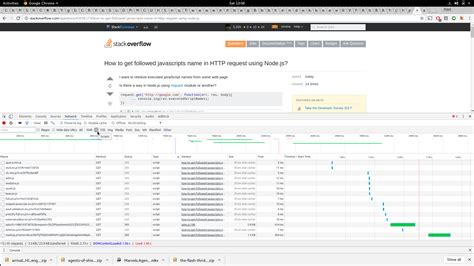 How To Get Followed Javascripts Name In Request Using Nodejs