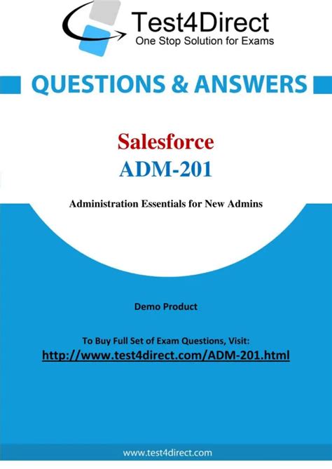 PPT - How to Prepare for ADM-201 exam on Salesforce Certified ...
