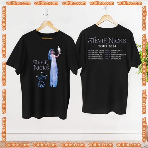 Stevie Nicks 2024 Tour Art Double Sides Merch