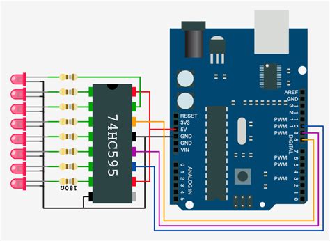 Découvrir les 74HC595 - Simple-Duino