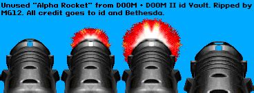 Rocket Launcher Unused Doom Doom Ii Ms Dos The Spriters Resource