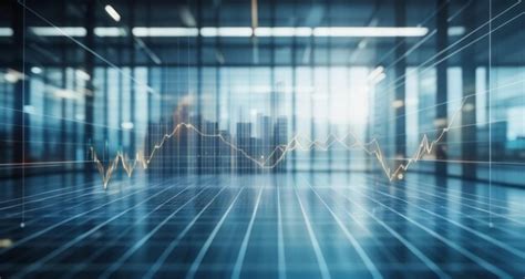 Premium Photo Futureforward Office With Dynamic Data Visualization