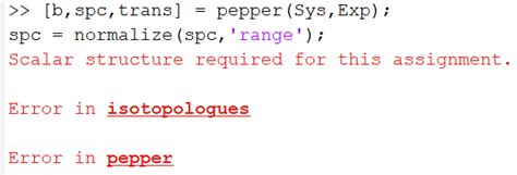 Errors Caused By Inconsistent Data Types For Multi Component Systems