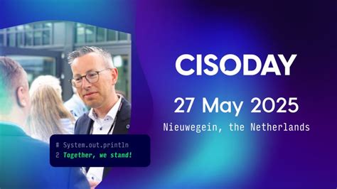 Cisoday2025 Ciso Community Nederland