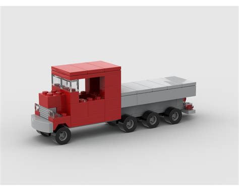Lego Moc Flatbed Truck By Ngotronghieu118 Rebrickable Build With Lego