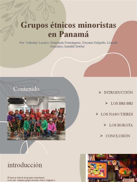 Grupos Étnicos Minoristas En Panamá Pdf Grupo Minoritario