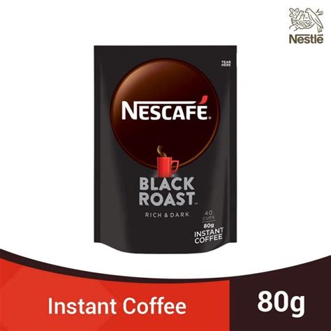 NescafÉ Black Roast Instant Coffee 80g Lazada Ph