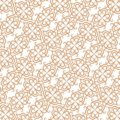Abstract Simple Geometric Vector Seamless Pattern With Gold Line