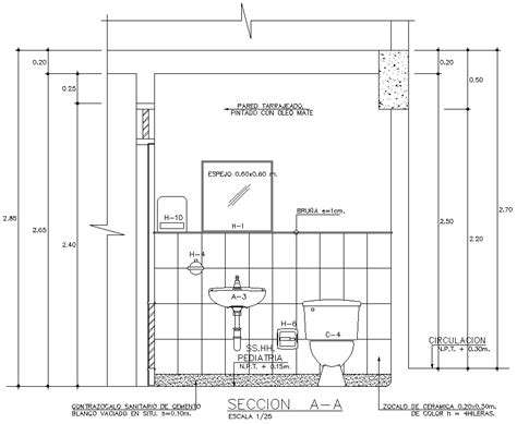 Bathroom Tile And Sanitary Ware Detail Dwg Autocad File 2d Cad Drawings