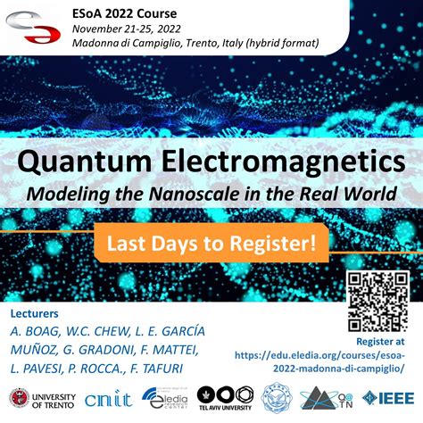 Learn Quantum Electromagnetics Last Days To Register
