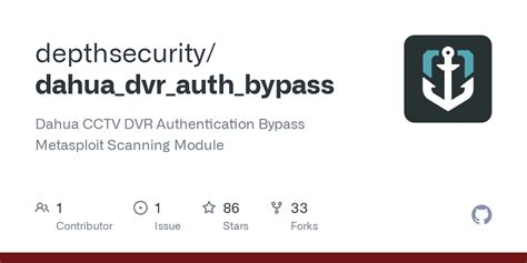 Github Depthsecurity Dahua Dvr Auth Bypass Dahua Cctv Dvr Authentication Bypass Metasploit