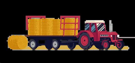 14 Tractor With Trailer Illustrations Free In Svg Png Eps Iconscout