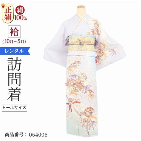 【楽天市場】訪問着 レンタル トールサイズ モダン アンティーク 正絹 お宮参り 着物 レンタル 母親 水色雪輪取松竹梅 【レンタル】 卒業式