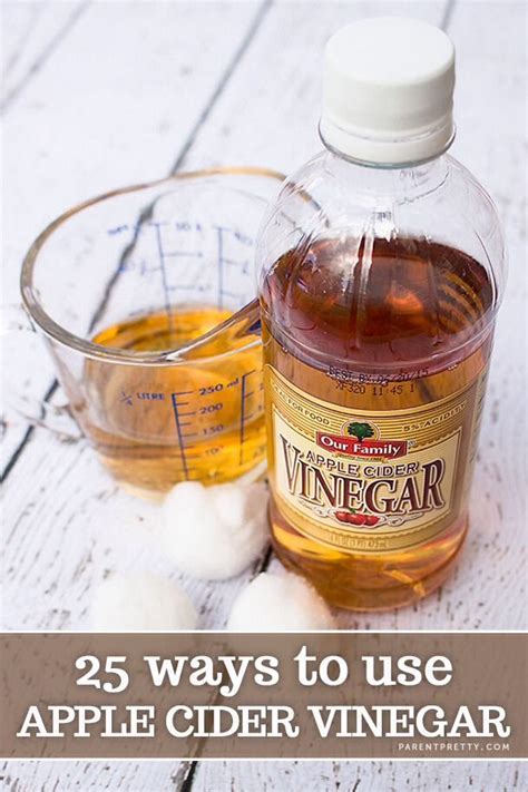 25 Ways To Use Apple Cider Vinegar Apple Cider Apple Cider