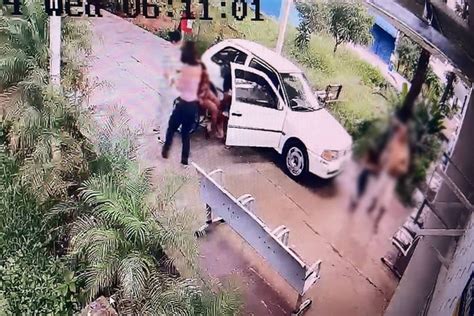 Homem Espanca Ex Na Frente Da Filha E A Abandona Em Hospital Vídeo