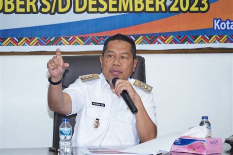 Pj Wali Kota Bima Evaluasi Kinerja Jajarannya Penanganan Stunting Air Bersih Hingga IAIN Bima