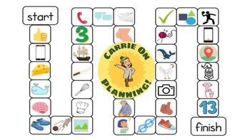 Digraph Board Game By Carrie On Planning TPT