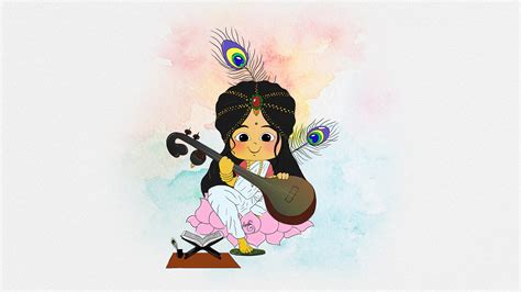 Saraswathi God Animation