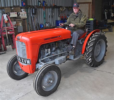 Massey Ferguson Red Giant Tractor And Implement Collection Tractor