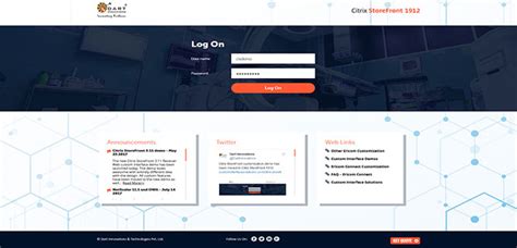 StoreFront Citrix StoreFront Receiver Web Customization