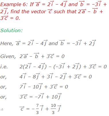Math Problems Vector Operations