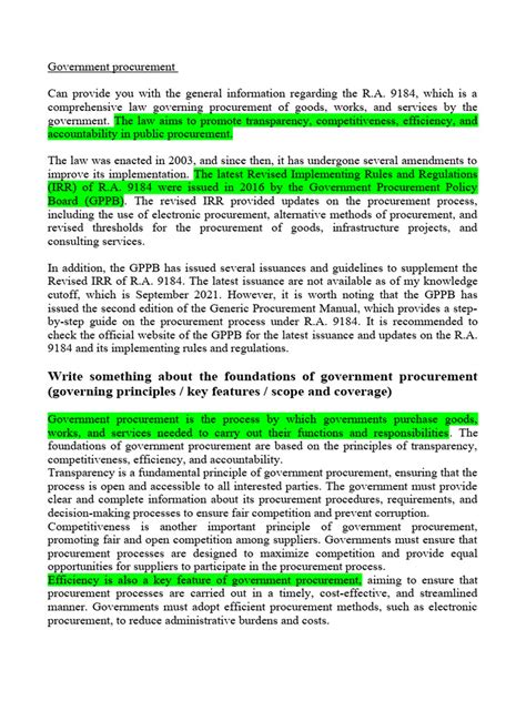 Procurement Seminar Pdf Procurement Evaluation