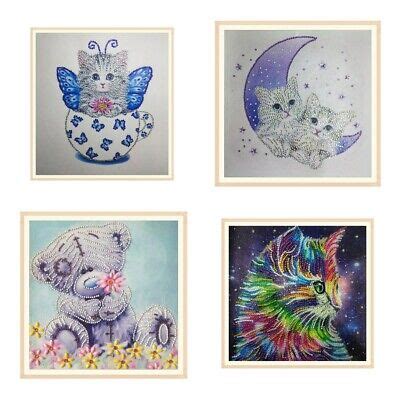 Diy Diamond Painting Set D Diamant Malerei Set Tier Bilder Kristall