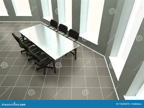Negotiating Table Stock Illustration Illustration Of Business 15655075