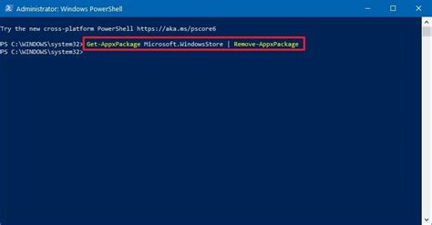 Remove Ms Store App Windows 10 Powershell