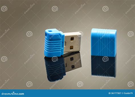 USB Memory Stick Stock Image Image Of Electronics Isolated