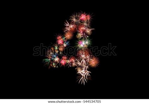 Fireworks Number 4 Photos Images And Pictures Shutterstock