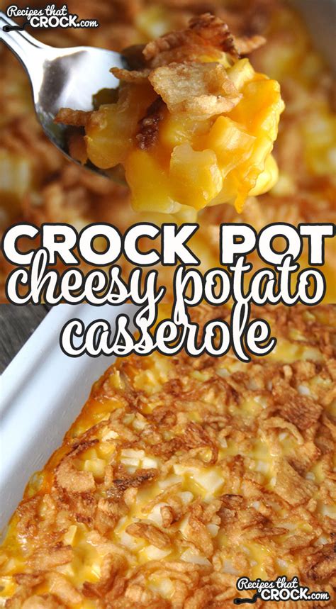 Cheesy Ham And Potato Casserole Crock Pot