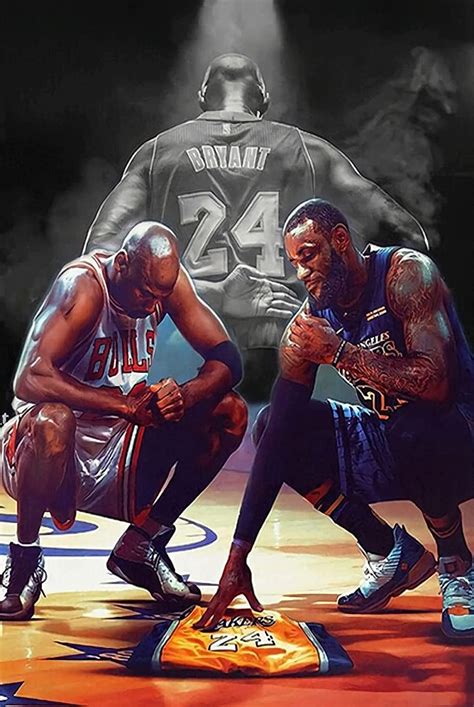 Mj Kobe Lebron Wallpapers Wallpaper Cave