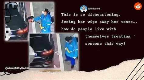 Watch Luxury Car Owner Throws Cash On Ground At Gas Station Woman