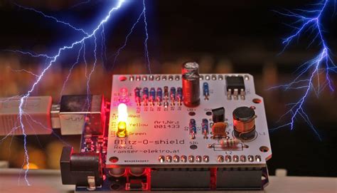 Arduino Blitzdetektor Shield
