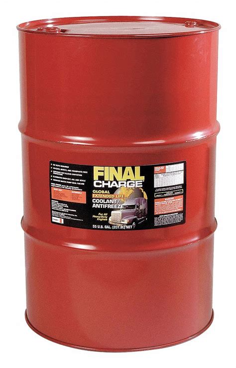 Fxa0b1 Red Antifreeze 55 Gallon Drum Full Strength Sadler Power Train Inc