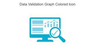 Data Validation Graph Colored Icon In Powerpoint Pptx Png And Editable