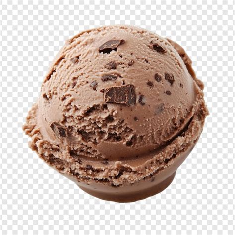 맛있는 초콜릿 아이스크림 스쿠프 무료 Psd 파일